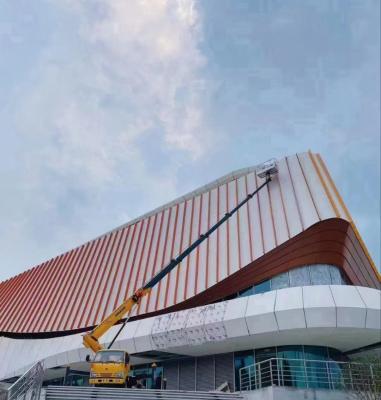 China 40m Dongfeng  truck mounted aerial work platform  Articulated Boom Lift with  lifting bucket type for sale