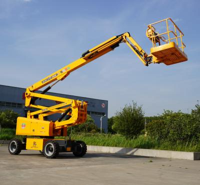 China 22m Self-propelled Boom Movable boom lift Fully Automatic Crank Boom Lifts for sale