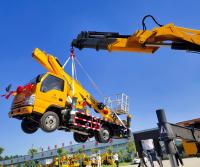 China Installed Separately Knuckle Crane 20 Ton For Trucks Ships for sale