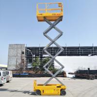 China Scissor 8 Meters Mobile Hydraulic Lift Platform ISO9001 for sale