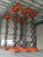 China 12 Meters Customizable Mobile Scissor Lift Platform For Indoor Maintenance for sale
