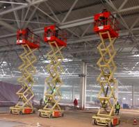 China 12 Meters Customizable Mobile Scissor Lift Platform For Indoor Maintenance for sale