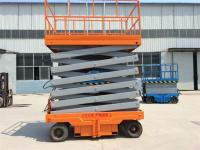 China 12 Meters Customizable Mobile Scissor Lift Platform For Indoor Maintenance for sale