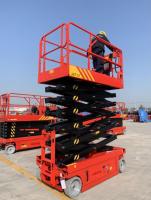 China 12 Meters Customizable Mobile Scissor Lift Platform For Indoor Maintenance for sale
