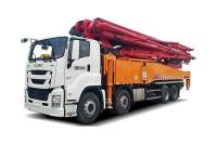 China Four bridge 58m concrete pump truck Customized production for sale