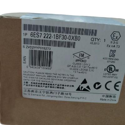 China SIEMENS SIMATIC PLC 6ES7222-1BF30-0XB0 SM 1222 8 x 24 VDC Output Signal modules for sale