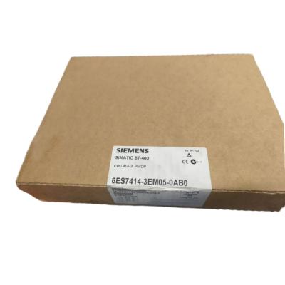 China SIEMENS SIMATIC PLC S7-400 6ES7414-3EM05-0AB0 CPU414-3 PN/DP Central processing unit with for sale