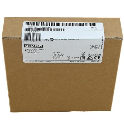 China SIEMENS PLC SIMATIC S7-1500 DQ 16X24VDC/0.5A ST 6ES7522-1BH01-0AB0 CHANNELS IN GROUPS OF 8; 4 A PER for sale