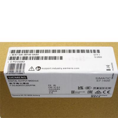 China SIEMENS PLC SIMATIC S7-1500 F-DQ 8X24VDC/2A PPM 6ES7526-2BF00-0AB0 F DIGITAL OUTPUT MODULE, F-DQ 8X 24 V DC 2A PPM PROFI for sale