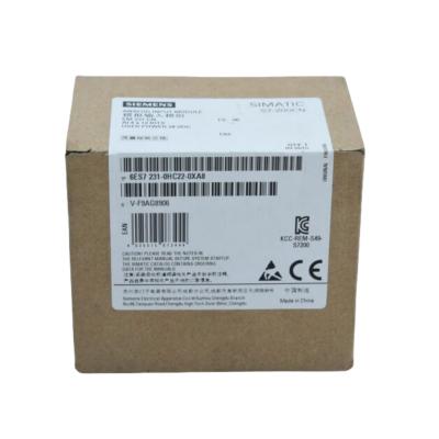 China SIEMENS SIMATIC S7-200 PLC 6ES7231-0HC22-0XA8 EM 231 Analog Input, 4 Inputs for sale