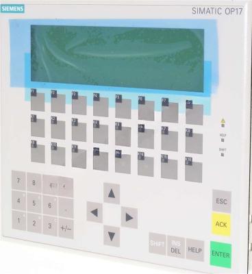 China SIEMENS SIMATIC HMI 6AV3617-1JC30-0AX1 OP17/DP12 Operator Panel for sale
