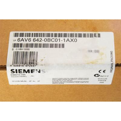 China SIEMENS SIMATIC HMI 6AV6642-0BC01-1AX0 SIMATIC TP177B DP Touch Panel 6-in, Mono, MPI/DP/PPI for sale