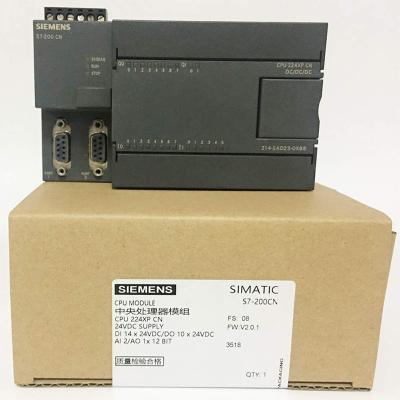 China SIEMENS SIMATIC S7-200 PLC 6ES7214-2AS23-0XB0 CPU 224XPsi DC/DC/DC 14 Inputs/10 Outputs for sale