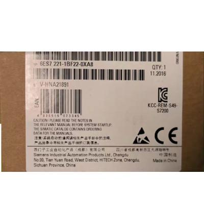 China SIEMENS SIMATIC S7-200 PLC 6ES7221-1BF22-0XA8 EM 221 Digital Input 8 x 24 VDC for sale