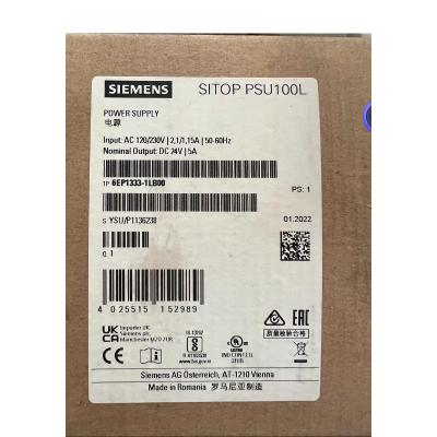 China SIEMENS	6EP1333-1LB00 SITOP PSU100L 24 V/5 A Stabilized power supply input: 120/230 V AC, output: 24 V DC/5 A for sale