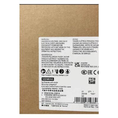 China 3RW3036-2BB14 Ac Semiconductor Motor Starter Siemens SIRIUS S2 45A 22kW for sale
