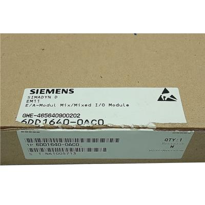 China SIMADYN ET 200 Siemens PLC 6DD1640-0AC0 For Industrial Automation for sale