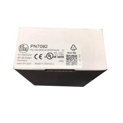 China IFM Pressure sensor with display PN7092 PN-100-SER14-QFRKG/US/ /V for sale