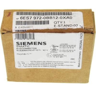 China SIEMENS Simatic HMI 6ES7972-0BB12-0XA0 PROFIBUS 64X 35.6MM TERMINATING RESISTOR for sale