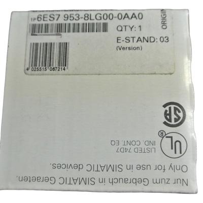 China SIEMENS 6ES7953-8LG00-0AA0 SIMATIC S7,MICRO MEMORY CARD F. S7-300/C7/ET 200S IM151 CPU, 3,3 V NFLASH, 128 KBYTES for sale