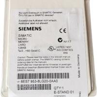 China SIEMENS 6ES7953-8LG20-0AA0 S7 MICRO MEMORY CARD FOR S7-300/C7/ET 200, 3, 3V NFLASH, 128 KB for sale