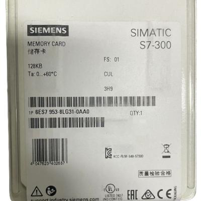 China SIEMENS 6ES7953-8LG31-0AA0 SIMATIC S7-300/C7/ET200  MICRO MEMORY CARD FOR S7-300/C7/ET 200, 3, 3V NFLASH, 128 KB for sale