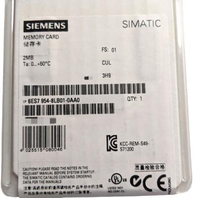 China SIEMENS 6ES7954-8LB01-0AA0 S7 MEMORY CARD FOR S7-1X00 CPU/SINAMICS, 3,3 V FLASH, 2 MBYTE NOTES for sale