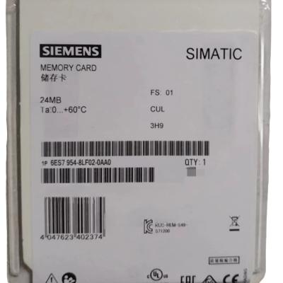 China SIEMENS 6ES7954-8LF02-0AA0 SIMATIC S7-1200 MEMORY CARDS FOR S7-1X 00 CPU/SINAMICS, 3, 3V FLASH, 24 MBYTE for sale