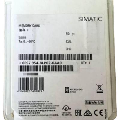 China SIEMENS 6ES7954-8LP02-0AA0 SIMATIC S7-1200 MEMORY CARDS FOR S7-1X 00 CPU, 3, 3V FLASH, 2 GB NOTES for sale