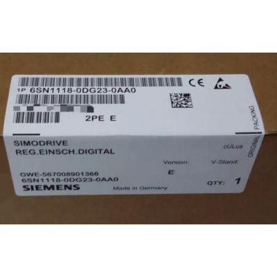 China SIEMENS 6SN1118-0DG23-0AA0 SIMODRIVE 611-D CONTROL UNIT 1-AXIS FOR DIGITAL DRIVE FS + RS, DIRECT MEASURING SYSTEM for sale