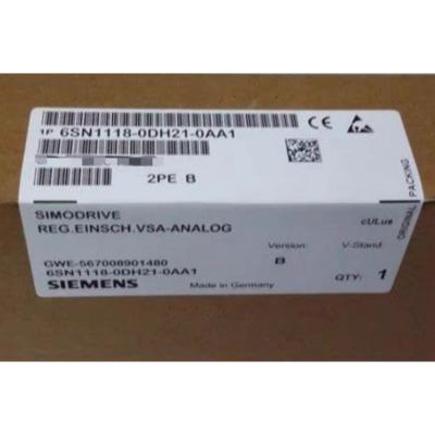 China SIEMENS 6SN1118-0DH21-0AA0 SIMODRIVE 611 CONTROL UNIT, 2-AXIS, N-SET, W/O DMS for sale
