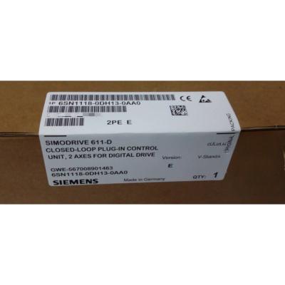 China Siemens 6SN1118-0DH13-0AA0 SIMODRIVE 611 Control Unit, 2-Axis, n-Set, with DMS for sale