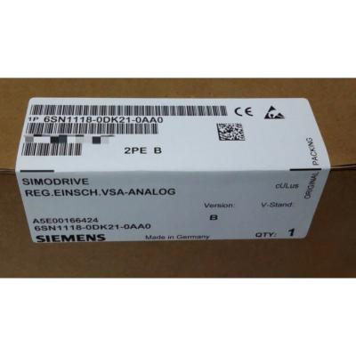 China SIEMENS 6SN1118-0DK21-0AA0 CONT DP2-2A KDMOBS 2 AXES CLOSED-LOOP CONTROL PLUG-IN NC SOFTWARE, REQUIRED FROM 06.04.09 for sale