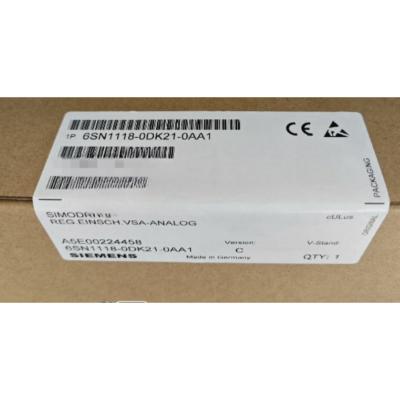 China SIEMENS 6SN1118-0DK21-0AA1 SIMODRIVE 611 DIGITAL CONTROL BOARD, 2-AXIS, SETPOINT for sale