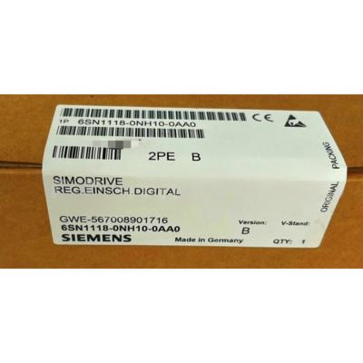 China SIEMENS 6SN1118-0NH10-0AA0 SIMODRIVE 611 UNIVERSAL E  2 AXES, SIN COS 1VPP ENCODER, SPEED CONTROL FOR SINUMERIK 802D for sale