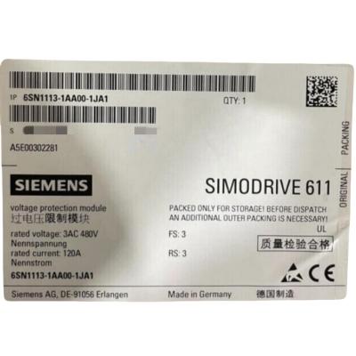 China SIEMENS 6SN1113-1AA00-1JA1 VOLTAGE PROTECTION MODULE 120 A SIMODRIVE VPM 120, VOLTAGE PROTECTION MODULE for sale