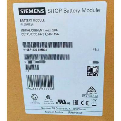 China SIEMENS 6EP1935-6MD31 SITOP PURE LEAD-ACID BATTERY MODULE 24 V/2.5 AH WITH MAINTENANCE-FREE SEALED LEAD-ACID BATTERIES for sale