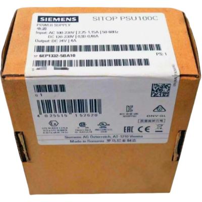 China SIEMENS 6EP1332-5BA10 SITOP PSU100C 24 V/4 A STABILIZED POWER SUPPLY INPUT: 120-230 V AC (110-300 V DC) for sale
