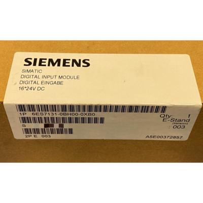 China SIEMENS 6ES7131-0BH00-0XB0 SIMATIC S5/S7 ET200B ELECTRONIC MODULE DIGITAL, FOR ET 200B, W=160MM, 16DI 24V DC, STANDARD for sale