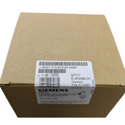 China SIEMENS 6ES7313-6CE00-0AB0 SIMATIC S7-300, CPU 313C-2DP 16 DI/16 DO, 3 FAST COUNTERS (30 KHZ), INTEGRATED DP INTERFACE for sale