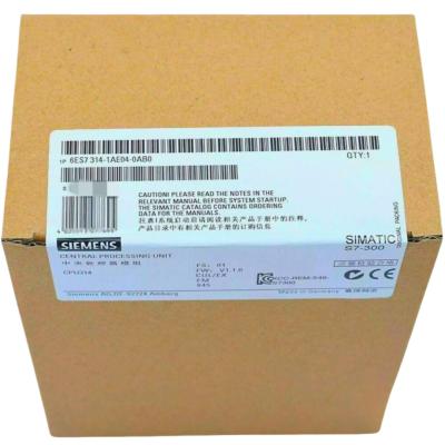 China SIEMENS 6ES7314-1AE04-0AB0 SIMATIC S7-300  CPU 314 CENTRAL PROCESSING UNIT WITH INTEGR. POWER SUPPLY 24 V DC for sale