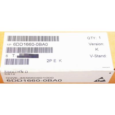 China SIEMENS 6DD1660-0BA0 SIMADYN D SIMADYN D COMMUNICATION MODULE CS12 FRAME COUPLING VIA LWL 1 RECIEVER/TRANSMITTER for sale