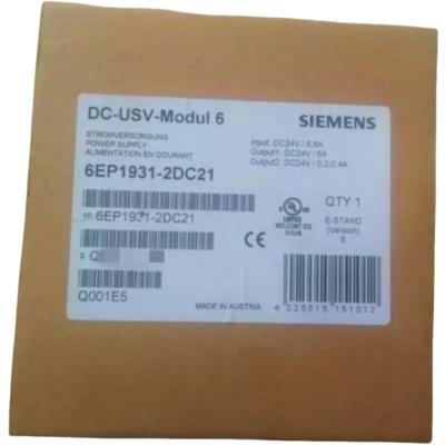 China SIEMENS 6EP1931-2DC21 SITOP DC UPS MODULE 24 V/6 A UNINTERRUPTIBLE POWER SUPPLY WITHOUT INTERFACE INPUT: 24 V DC/6.85 A for sale
