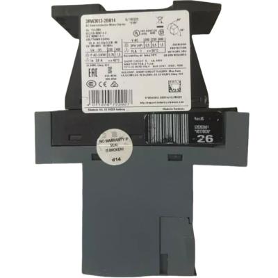 China SIEMENS 3RW3013-2BB14 SIRIUS SOFT STARTER S00 3.6 A, 1.5 KW/400 V, 40 °C 200-480 V AC, 110-230 V AC/DC for sale