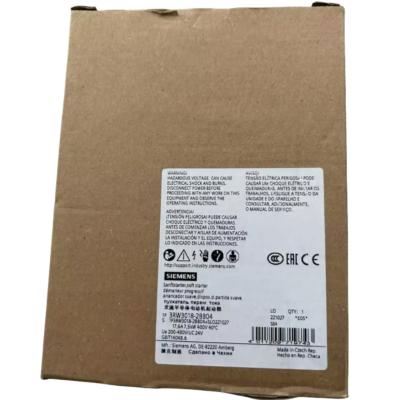 China SIEMENS 3RW3018-2BB04 SIRIUS SOFT STARTER S00 17.6 A, 7.5 KW/400 V, 40 °C 200-480 V AC, 24 V AC/DC SPRING-TYPE TERMINALS for sale