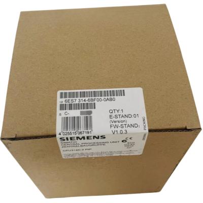 China SIEMENS 6ES7314-6BF00-0AB0 SIMATIC S7-300, CPU 314C-2 PTP COMPACT CPU WITH MPI, 24 DI/16 DO, 4AI, 2AO, 1 PT100 for sale