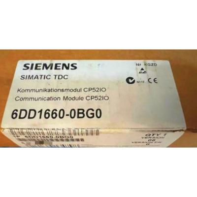 China SIEMENS 6DD1660-0BG0 SIMATIC TDC COMMUNICATIONS MODULE CP52IO INTERFACE MODULE FOR GLOBAL DATA MEMORY (GDM) for sale