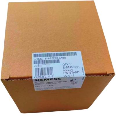 China SIEMENS 6ES7314-6BF02-0AB0 CPU314C-2PTP, 24DI, 16DO, 4AI, 2AA 64 KBYTE WORKING MEMORY, FRONT CONNECTOR (2 X 40PIN) for sale