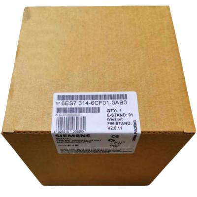 China SIEMENS 6ES7314-6CF01-0AB0 SIMATIC S7-300, CPU 314C-2DP COMPACT CPU WITH MPI, 24 DI/16 DO, 4AI, 2AO, 1 PT100 for sale