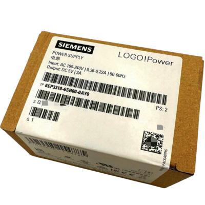 China SIEMENS 6EP3310-6SB00-0AY0 LOGO!POWER 5 V / 3 A STABILIZED POWER SUPPLY INPUT: 100-240 V AC OUTPUT: 5 V DC / 3 A for sale